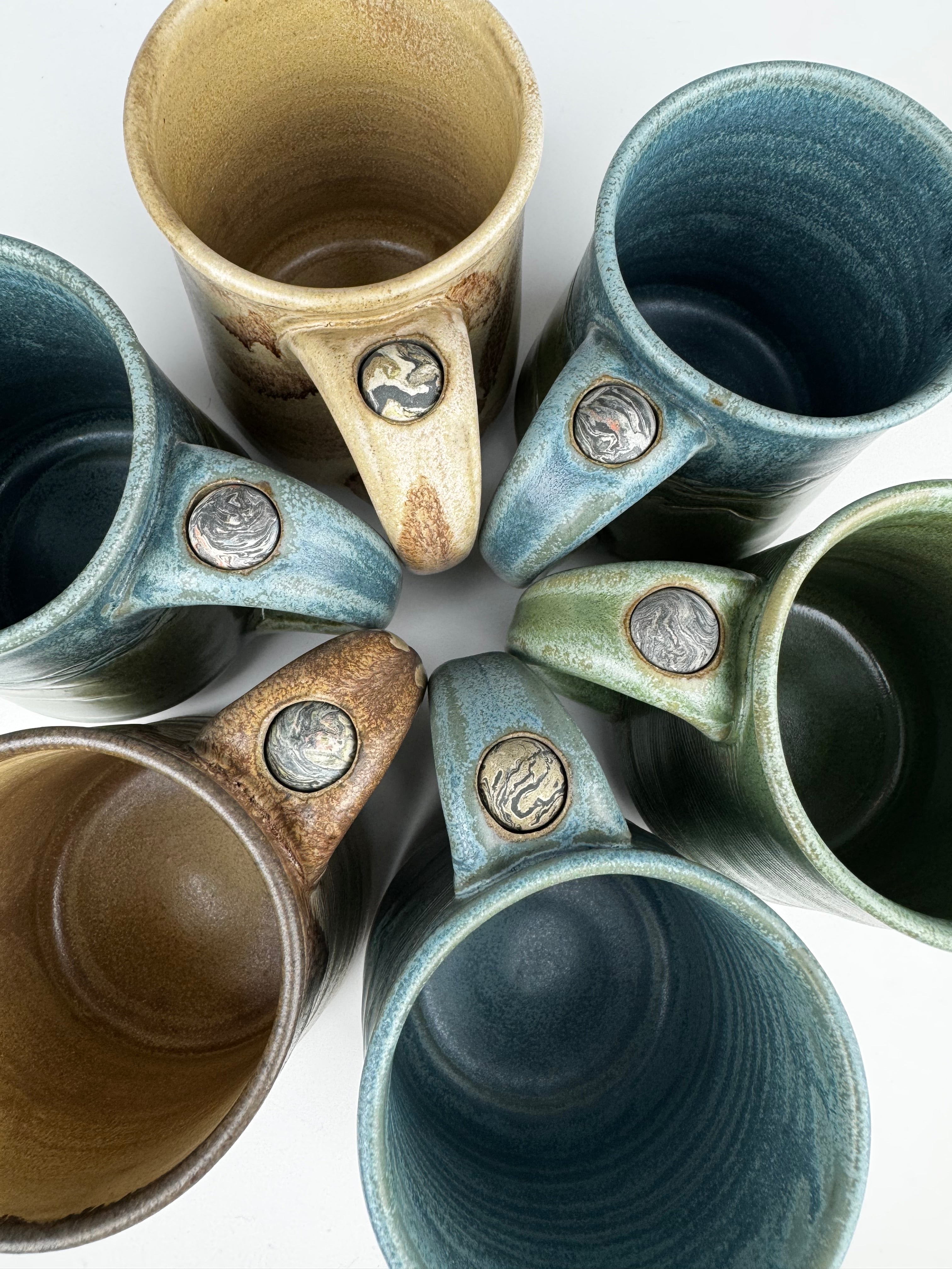 Marble Spinner Mugs – Panthertown Studios